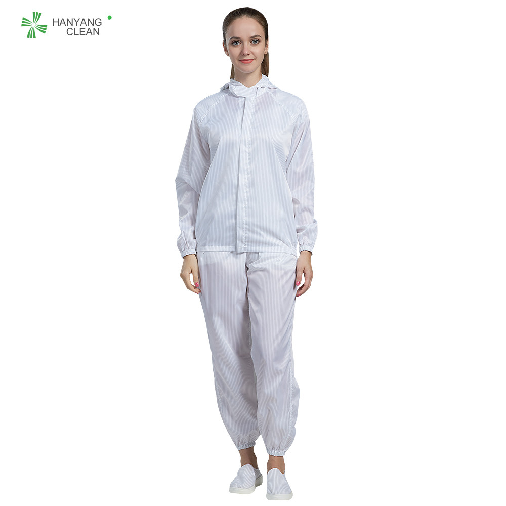 Ropa estática anti unisex ESD Jaket del sitio limpio y pantalones toda ...